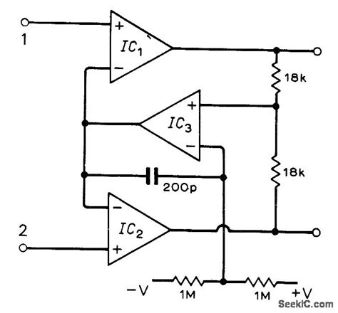 Differentialio Basiccircuit Circuit Diagram