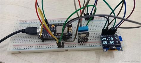 基于esp8266dht117脚oled屏实时监测温湿度（arduino）arduino Esp8266 温湿度点灯科技 Csdn博客