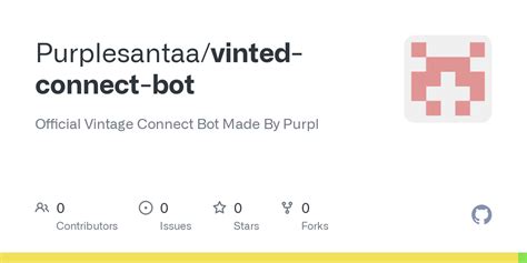 github purplesantaa vinted connect bot official vintage connect bot