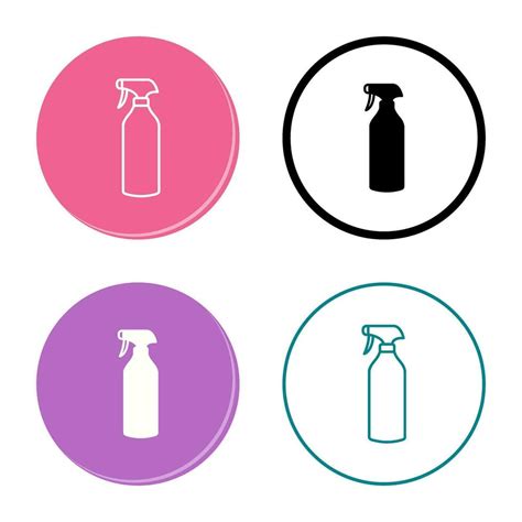 Spray Bottle Vector Icon 34164209 Vector Art At Vecteezy