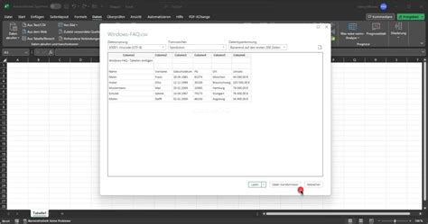 Csv In Excel Umwandeln Windows Faq