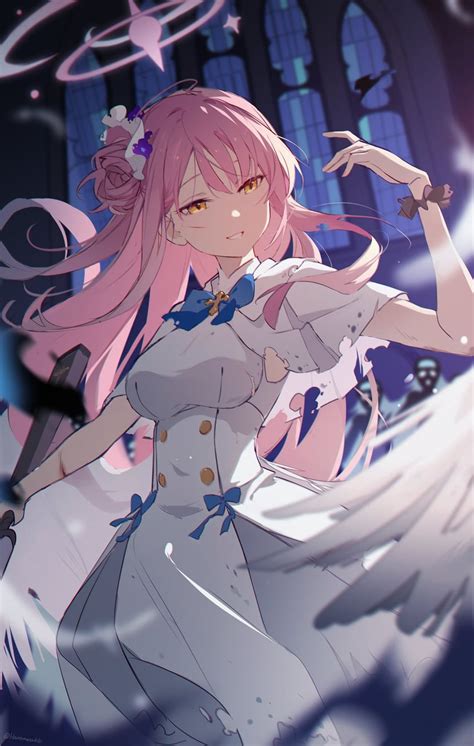 Mika Blue Archive Drawn By Hanamoto Danbooru