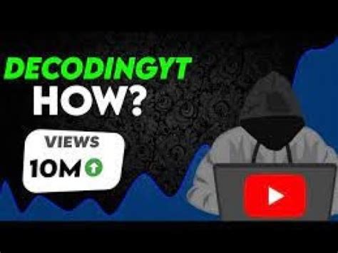 How Decodingyt Cracked Algorithm YouTube