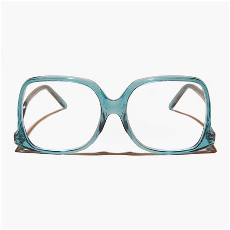 Blue Oversized Reader Or Bifocal Glasses Mia Sunglass Museum