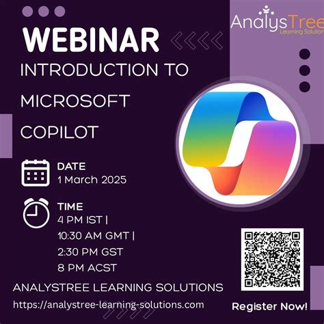 Microsoftcopilot Ai Microsoftfabric Webinar Automation Productivity Analystree Learning