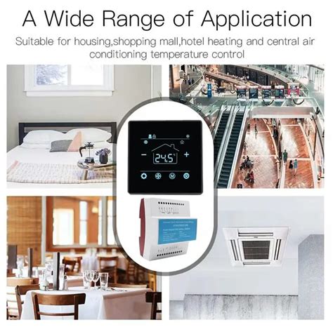 Rtu Mobus Noise Free Climate Controller Complete Function Hotel Thermostat