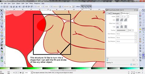 Shapes How Do I Create New Objects From Existing Nodes In Inkscape Graphic Design Stack
