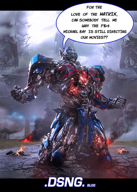 Dsng S Sci Fi Megaverse In The Tf Movie Optimus Prime Is Sad Very Sad Read To Find Out Why