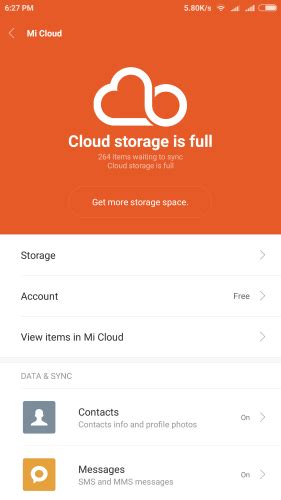 Xiaomi Mi Cloud Storage Is Full The Mi Cloud Storage Scam GizBeat