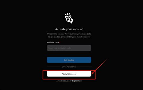 Manus Guide How To Apply For A Manus Invitation Code Spoto