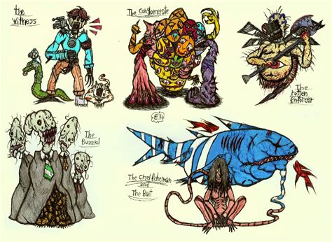 The Backrooms Entities Bizarre And Incomprehensible Oc R Backrooms