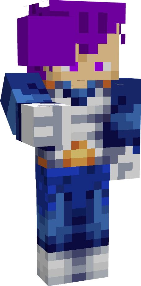 Minecraft Goku Super Saiyan God