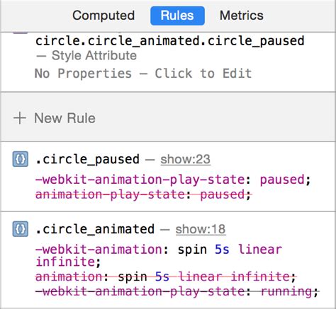 javascript how to stop css3 animation in android browser stack
