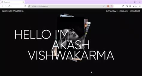Akash Vishwakarma On Linkedin 🚀 Learning Javascript Landing Page With Gsap Animations 🚀 Hello