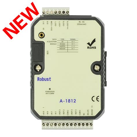 4ai 2di 2ao Ethernet Remote Io Module Shenzhen Atc Technology Coltd