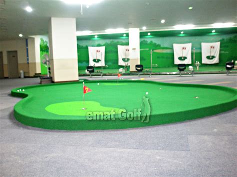골프용품 골프개인타석 인조잔디 바닥재 전문 기업 골프연습장 퍼팅장시공 여의도 리첸시아 골프연습장 퍼팅장설치 2010년 2월