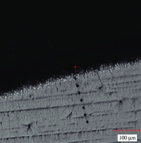 Micro Hardness Value Measurement Beneath The Machined Surface During
