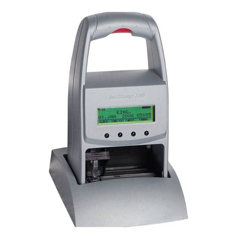 Digital File Time Date Stamp 4 Line Applicationmine