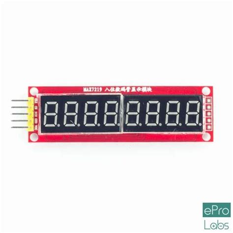 8 Digit Max7219 Display Module At ₹ 181piece Led Module In Chennai Id 12990531712