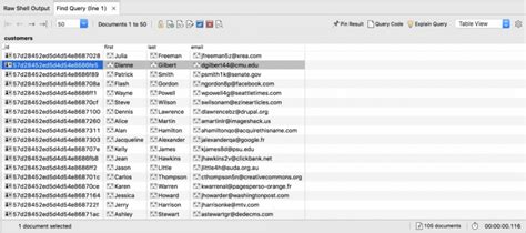 Lesson The MongoDB Find Method Studio T
