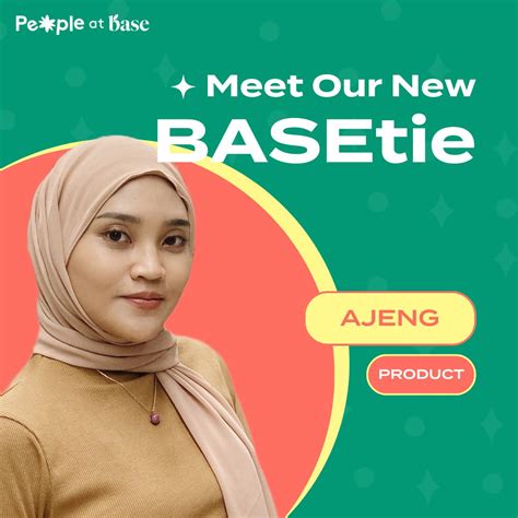 Meet Prita Dyah Ajeng W Our Exceptional New Member Of The Product… Base Indonesia