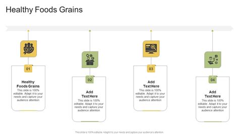 Healthy Foods Grains In Powerpoint And Google Slides Cpb