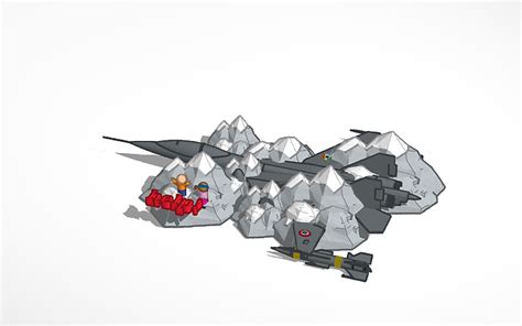 3d Design Plane Crash Tinkercad