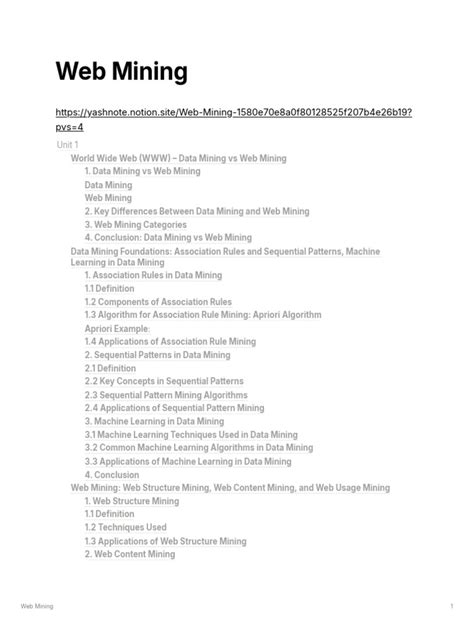 web mining pdf world wide web internet and web