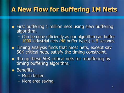 Ppt Fast Algorithms For Slew Constrained Minimum Cost Buffering