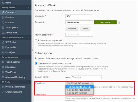 How To Add A Customer In The Reseller Plesk Panel Whuk