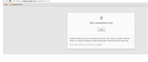 Guide To Tackle ERR SSL PROTOCOL ERROR In Google Chrome