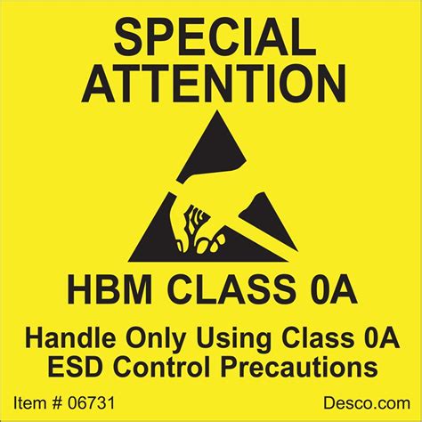 Permanent Class 0a Label 06731