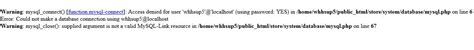 Troubleshooting Mysql Database Errors Web Hosting Hub