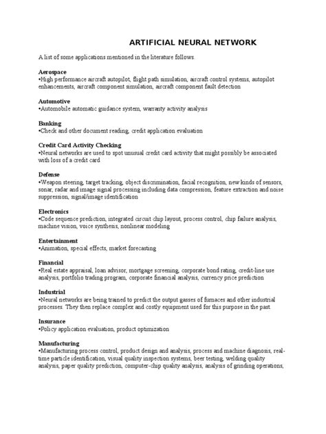 Artificial Neural Network Intro Pdf Artificial Neural Network