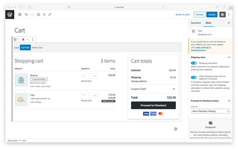 woocommerce is testing a block based cart and checkout wp tavern