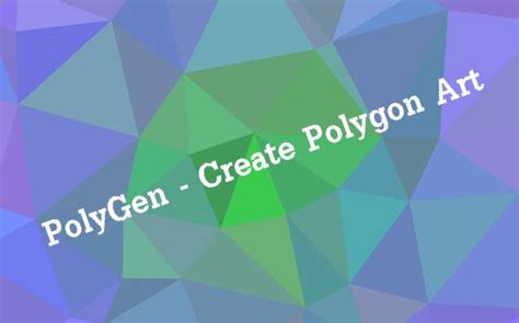 PolyGen Create Polygon Art Android IOS App App Review Central