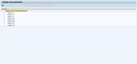 FERN SAP Tcode Release Notes FERN SAP Tcode Release Notes