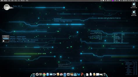 Tron Mac Theme Tweaked By Fleek968 On Deviantart