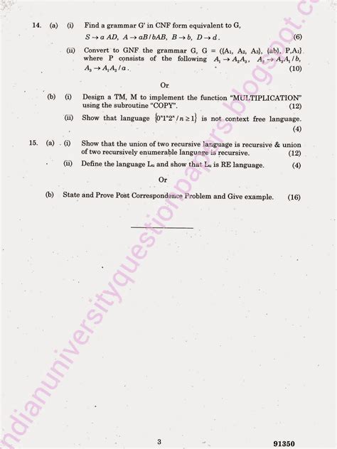 anna university cs 2303 cs 53 10144 cs 504 cs 1303 theory of computation b e cse 05th