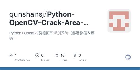 Python OpenCV Crack Area Detection System Crack Detect Opencv Py At