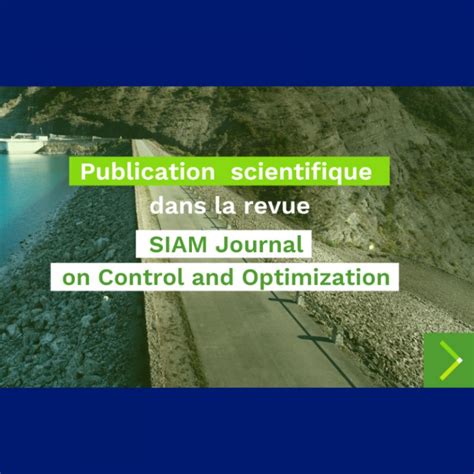 la randd publie dans la revue siam journal on control and optimization
