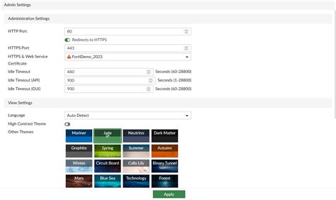 Global Administration Settings Fortianalyzer 7 6 2 Fortinet Document Library
