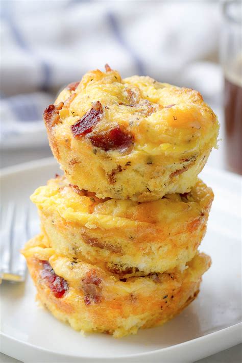 Cheesy Bacon Egg Muffins Recipe How To Make Egg Muffins Low Carb