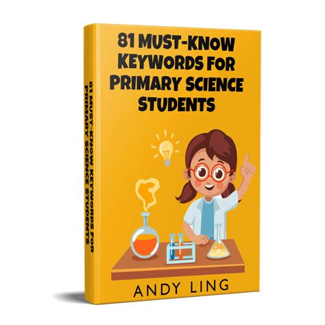 Primary Science 81 Must Know Keywords Ebook The Science Shifu