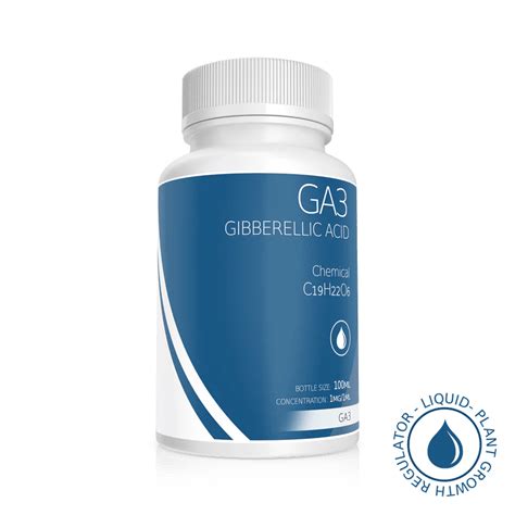 Plant Cell Gibberellic Acid Ga3 Solution 100ml 1mg 1ml Rootlab