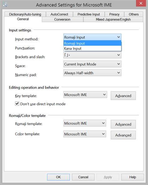 Japanese Ime On Windows Switch Back To Romaji Input Method Super User
