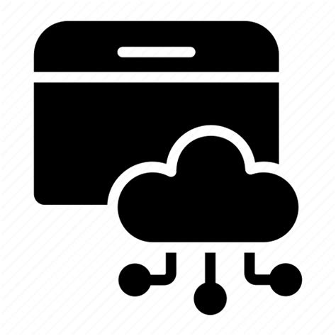 Cloud Computing Cloude Storage Server Icon Download On Iconfinder