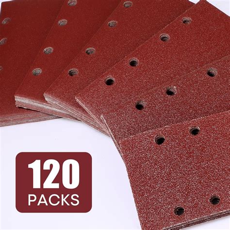 Unidades De Hojas Abrasivas Rectangulares Papel De Lija Para Lijadora