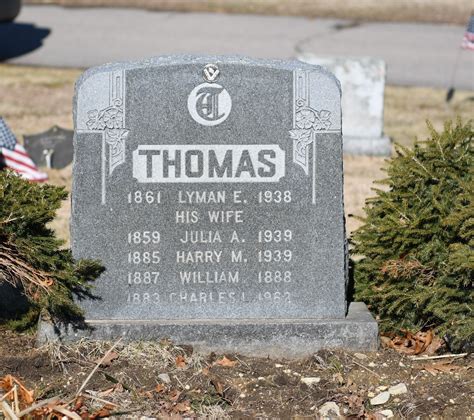 Lyman E Thomas 1861 1938 Find A Grave Memorial