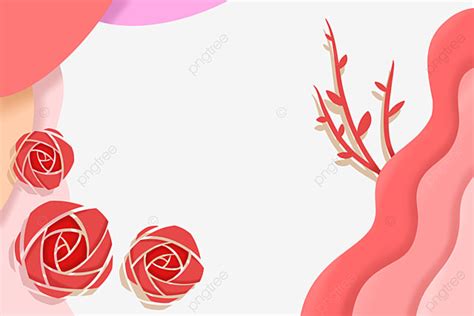 여왕의 날 테두리 일러스트 종이 커팅 국경 단색 장미 장식 장식 만화 국경 장식 테두리 Png 일러스트 및 Psd 이미지 무료 다운로드 Pngtree